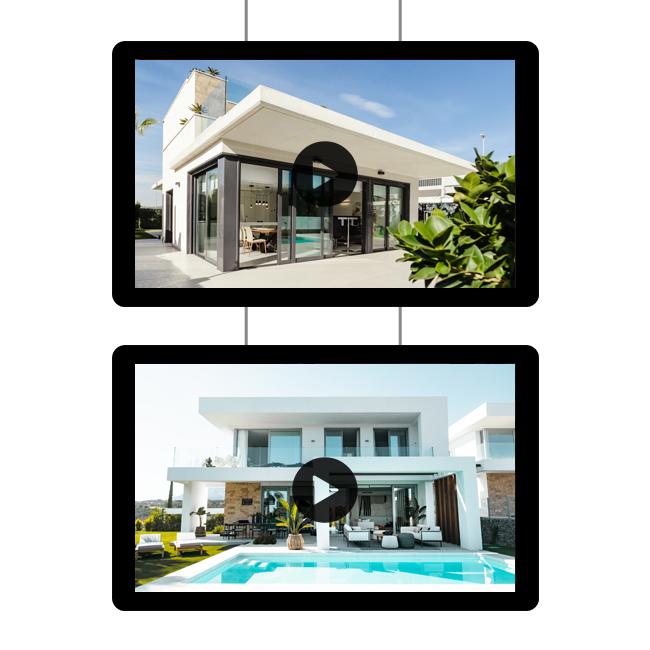 What are the real estate advertisements?