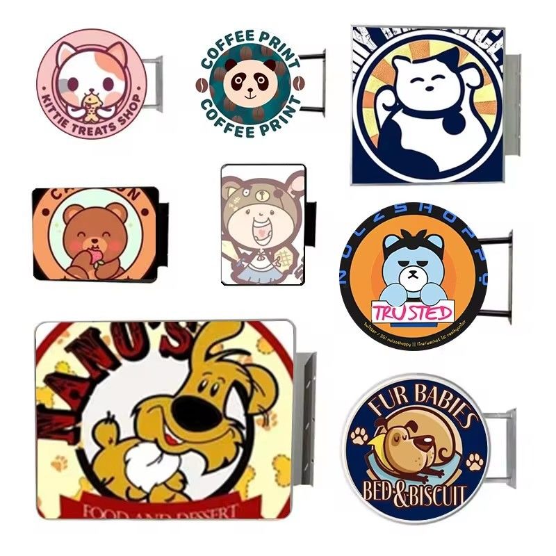 Parks Outdoor Light Box Sign RoHS Light Box Outdoor Signs 12V Output